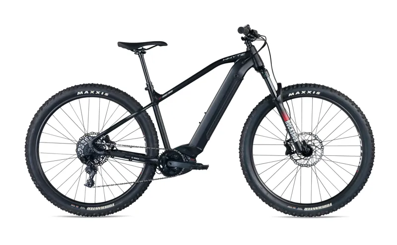 Whyte e505 Electric Mountain Bike in Matt Black